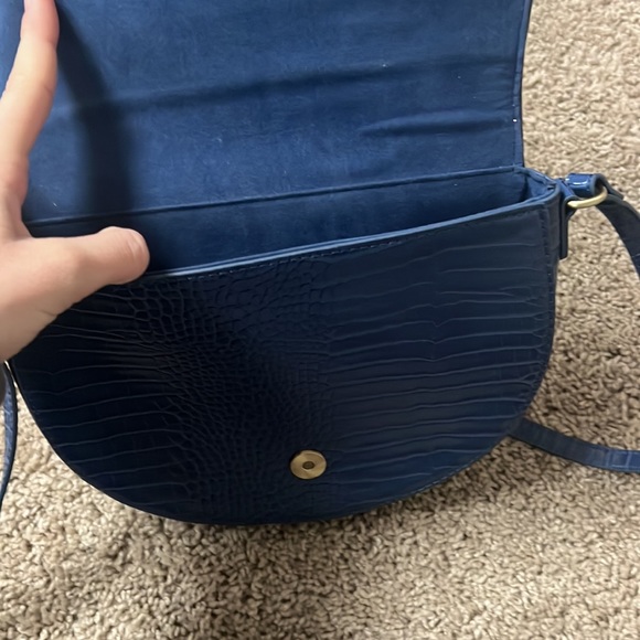 Bags | Pocketbook Blue | Poshmark